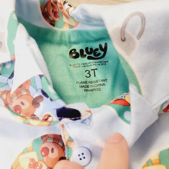 Disney | Pajamas | Disney Bluey Bingo Toddler Boys Christmas 2 Pc ...